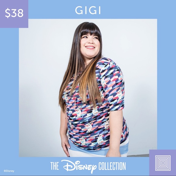 LuLaRoe | Tops | Lularoe Disney Princess Gigi | Poshmark